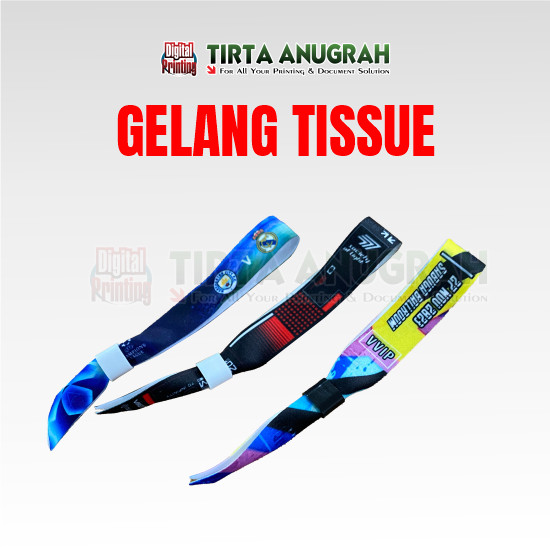 Gelang Tiket Lanyard - Tissue | Tirta Anugrah